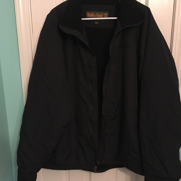 Timberland | Jackets & Coats | Timberland Black Weatherguard Lined Coat ...